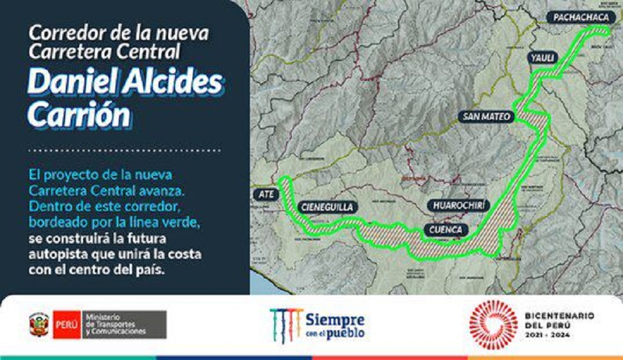 Mtc ¿qué Ciudades Conectará La Nueva Carretera Central 