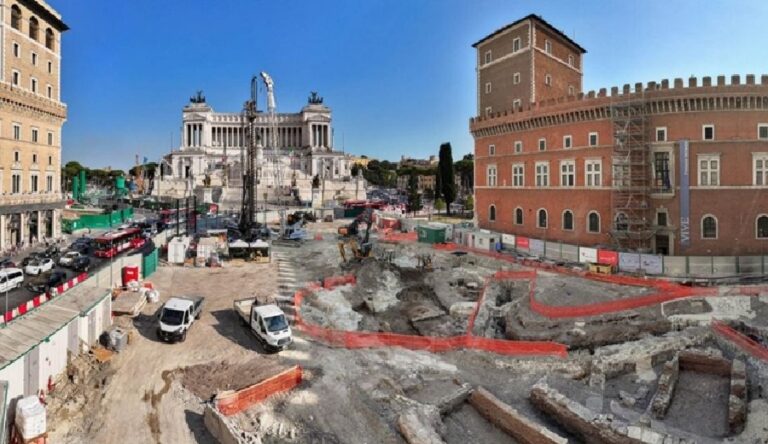 Obras del Metro en Roma Revelan Restos de Viviendas Romanas y Hornos ...